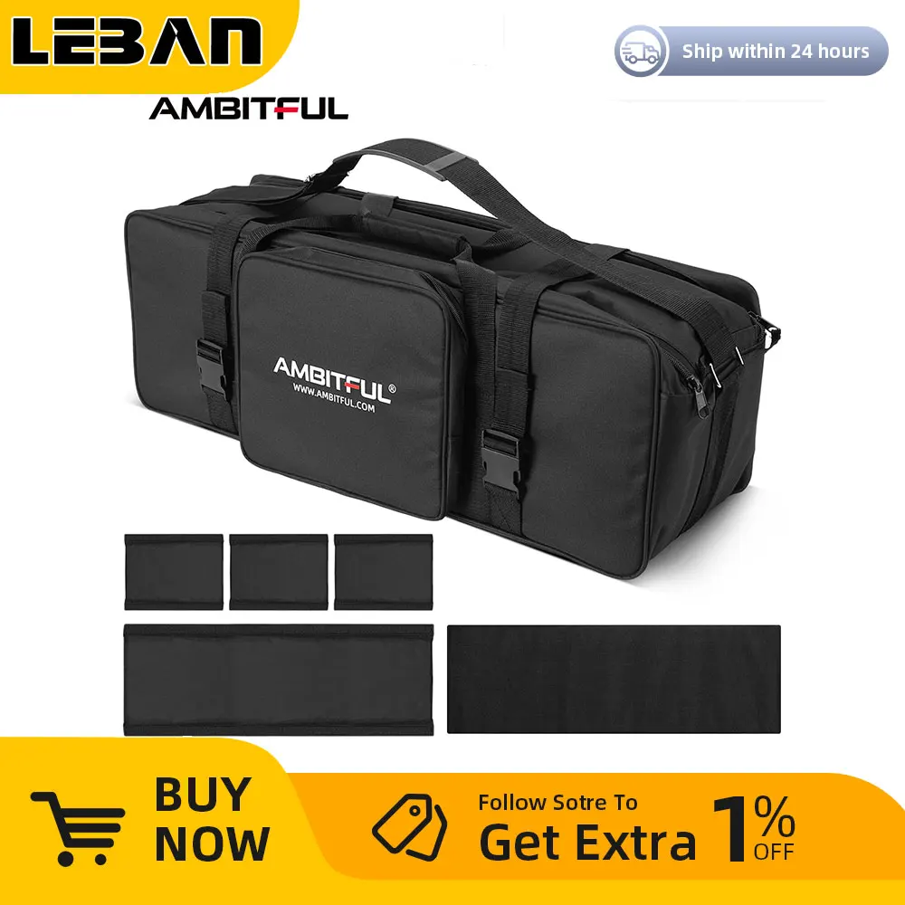 Portable-Carry-Bag-Studio-Flash-Light-Tripod-Light-Stand-Carry-Bag-for ...