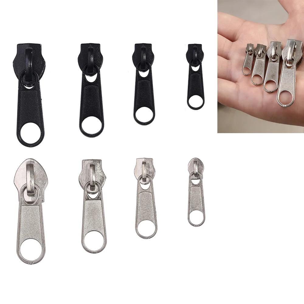 8Pcs-4-Sizes-Set-Universal-Instant-Fix-Zipper-Repair-Replacement-Slider ...