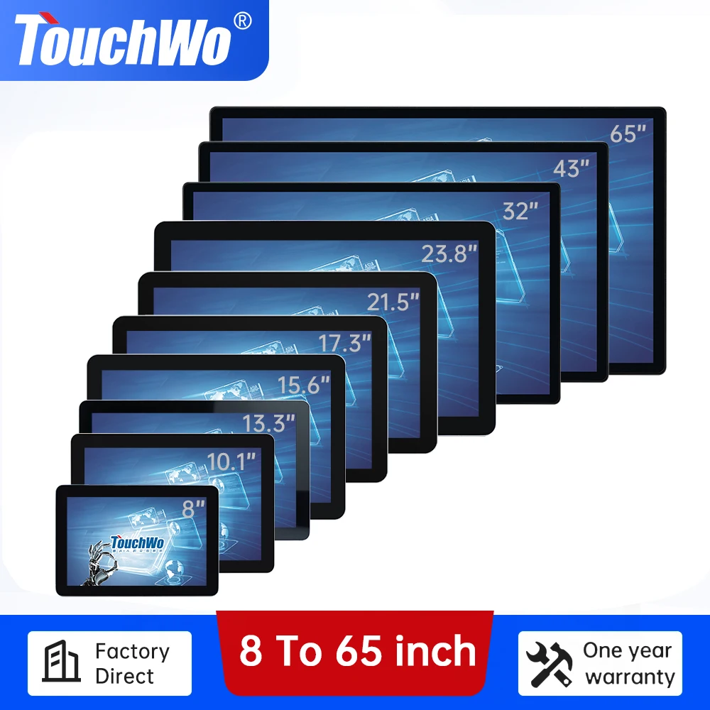 Touchwo-8-bis-65-Zoll-Wand-Touchscreen-Monitor-USB-HDMI-VGA-f-r-Laptop ...