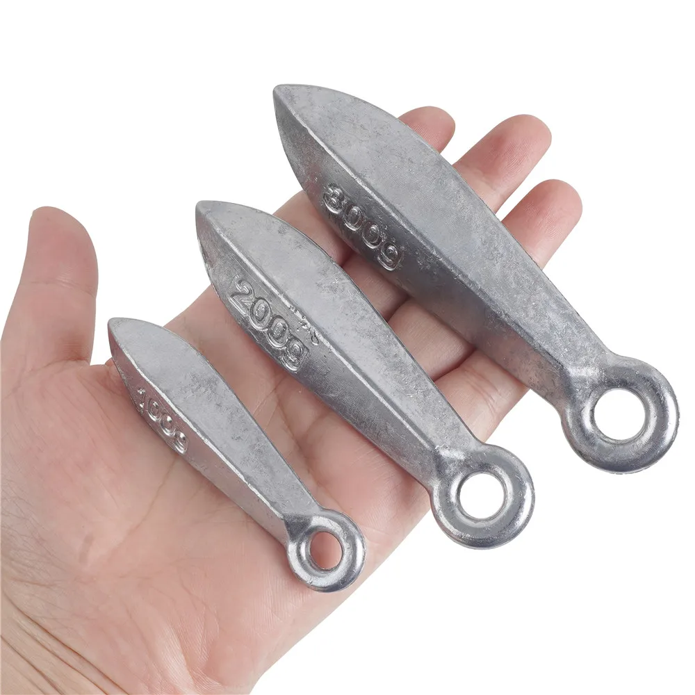 100-200-300g-Bank-Fishing-Weights-Sinker-Longshot-Cast-Weights ...