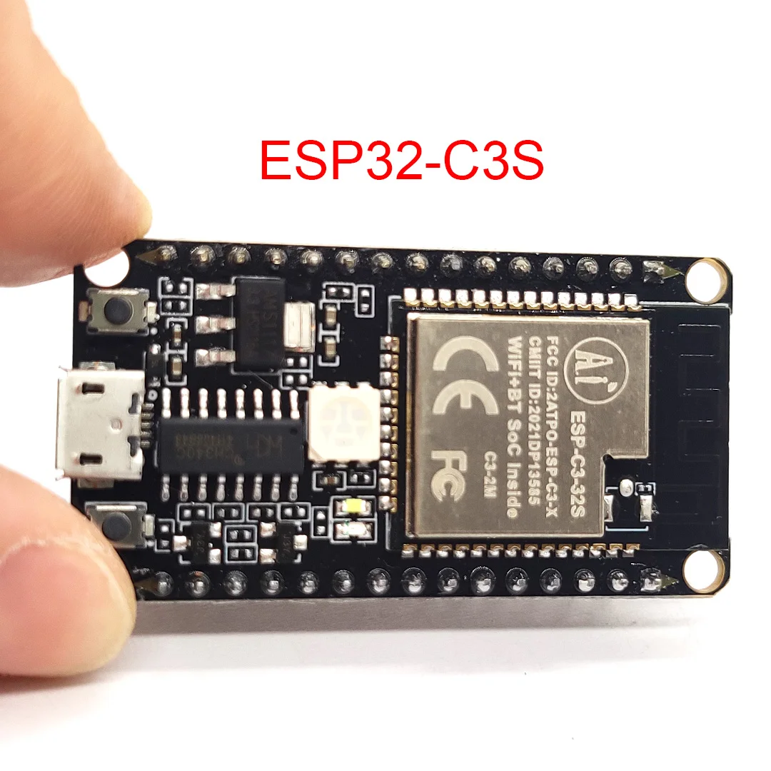 ESP32 C3S ESP32C3 ESP32 C3 2.4ghz wifi BLE5.0開発ボードESP32デュアルモードble 5.0ワイヤレス通信モジュール4メートル ...