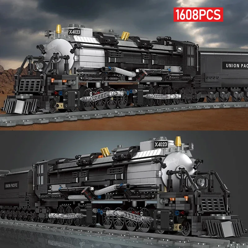 Technical-Steam-Locomotive-The-Union-Pacific-Big-Boy-Model-Building ...