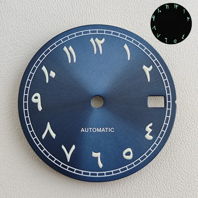 NH35-dial-28-5mm-Arabic-numerals-dial-Pink-dial-Watch-Dial-for ...