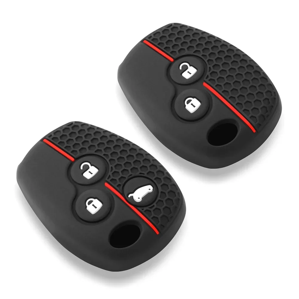 Silicone Car Key Case Cover For Renault Dacia Master Kangoo Clio Modus ...