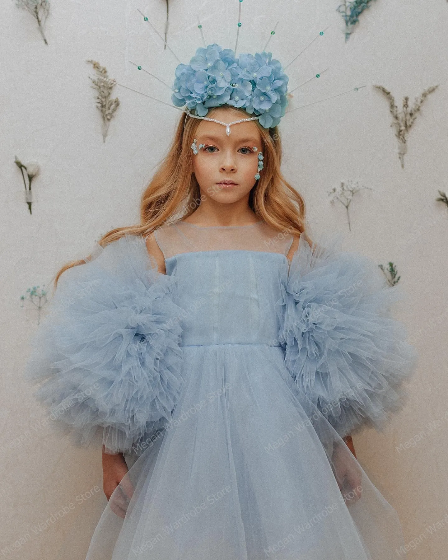 Light Blue Casual Dresses For Juniors