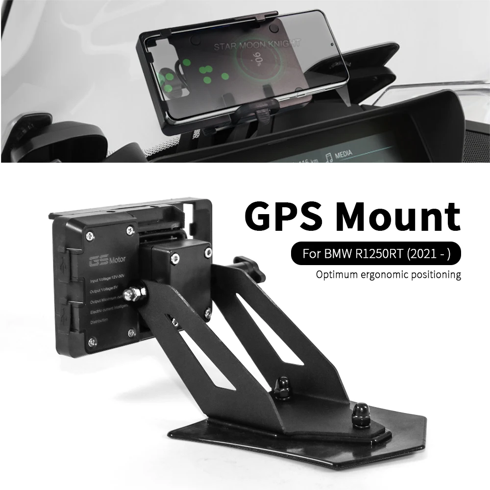 Motorcycle-Navigation-Bracket-GPS-Mount-Device-Carrier-SMART-PHONE ...
