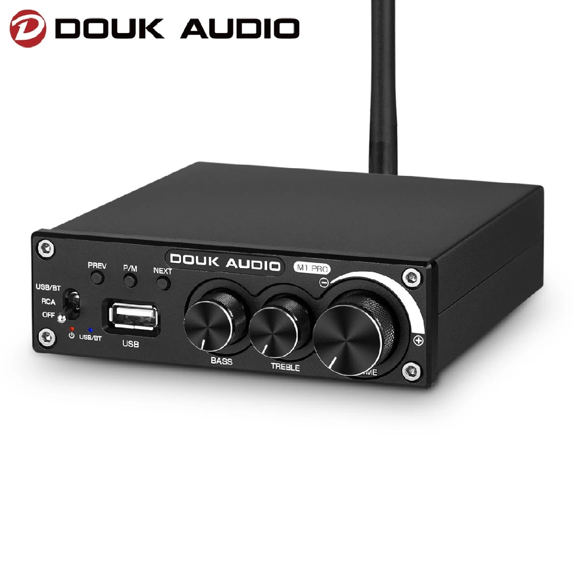 Douk Audio M1 Pro Hifi Bluetooth 5.0 Stereo Tda7498e Power Amplifier ...