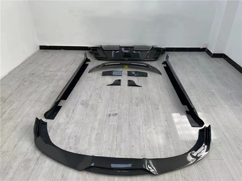 Porsche Taycan 2019 2020 2021 2022 High Quality Real Carbon Fiber Front ...