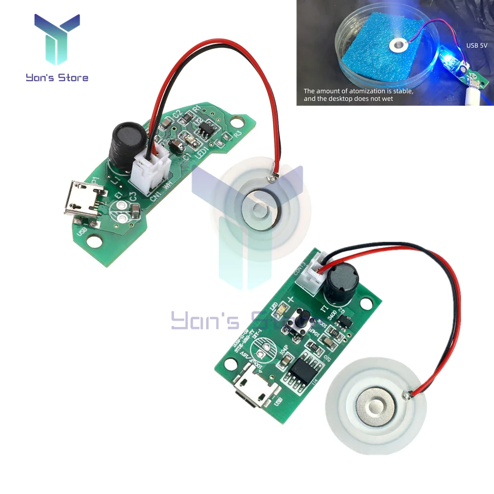DC-5V-Micro-USB-Ultrasonic-Mist-Maker-Atomizing-Humidifier-Module ...