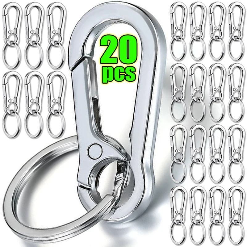 Gourd-Buckle-Keychains-Climbing-Hook-Stainless-Steel-Car-Strong ...