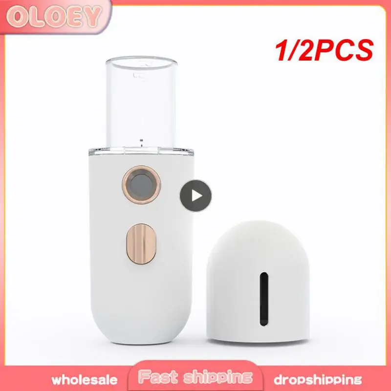 1-2PCS-Mini-Face-Steamer-USB-Rechargeable-Humidifier-Nano-Nebulizer ...