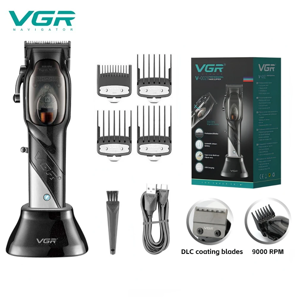 VGR-maquina-de-cortar-cabello-cortapelos-profesional-hombre-Cortapelos-De-profesi-n-Recortador ...