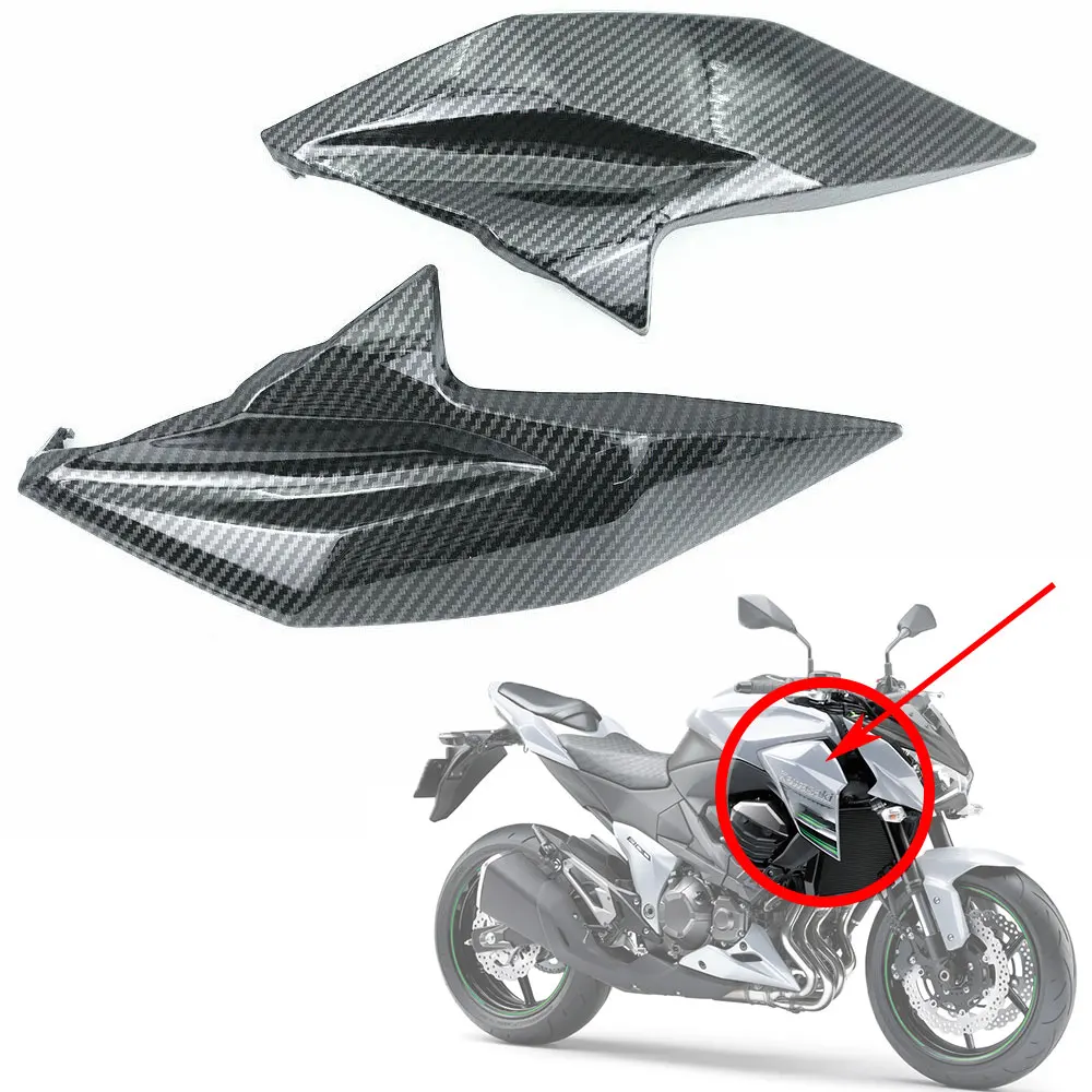 Side-Nose-Headlight-Cover-Trim-Fairing-For-KAWASAKI-Z800-2013-2016 ...