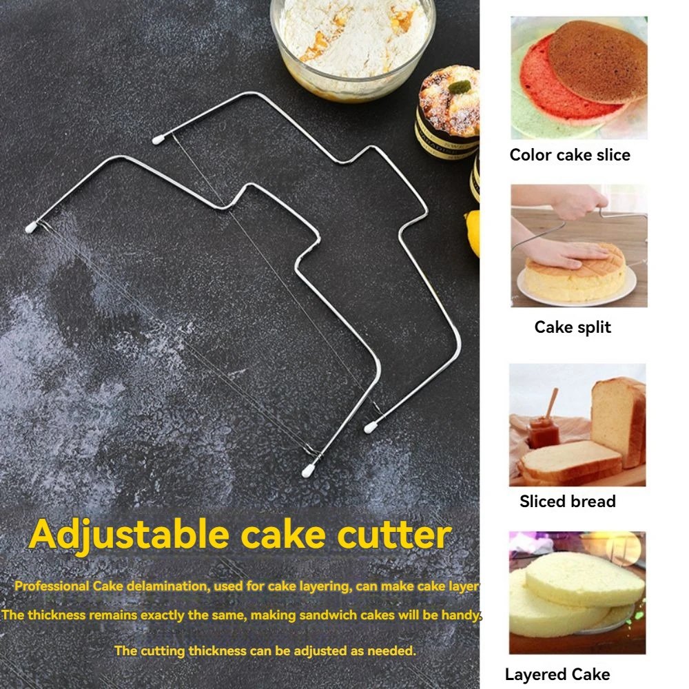 Stainless-Steel-Cake-Layerer-Cake-Slicer-304-Cutting-Line-Slicing ...