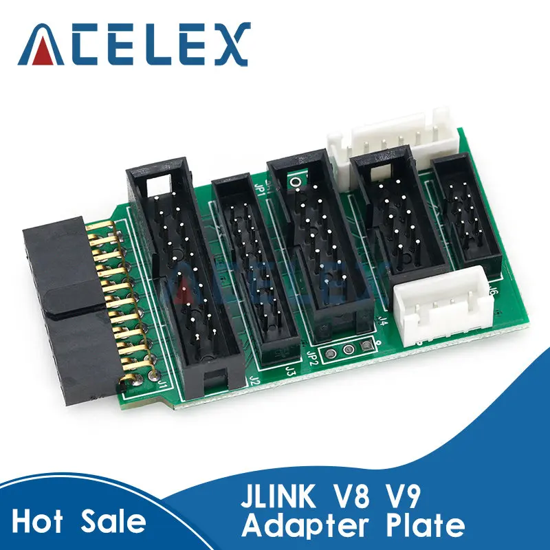 For JLINK V8 V9 Adapter Plate JTAG to SWD Multi function for ULINK2 ...