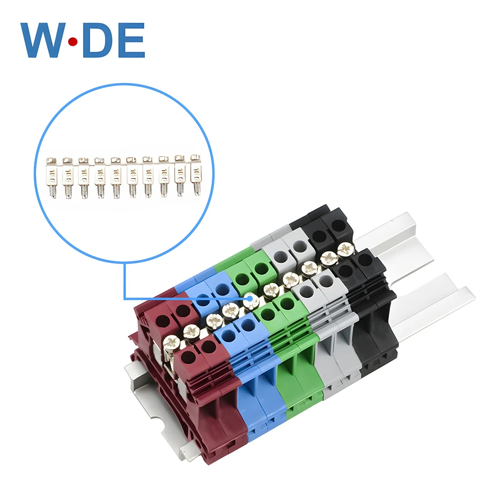 FBI 10-6 Fixed Bridge UK Type Terminal Block Accessories For UK2.5B ...
