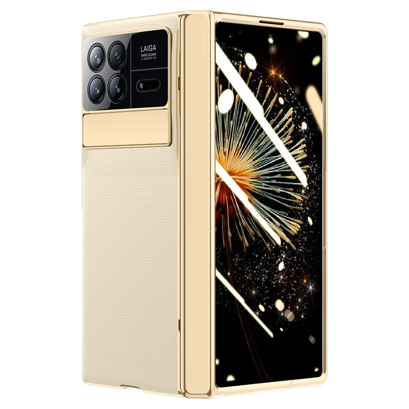 Leather-cover-metal-plated-hinge-camera-bracket-Back-Cover-For-Xiaomi ...