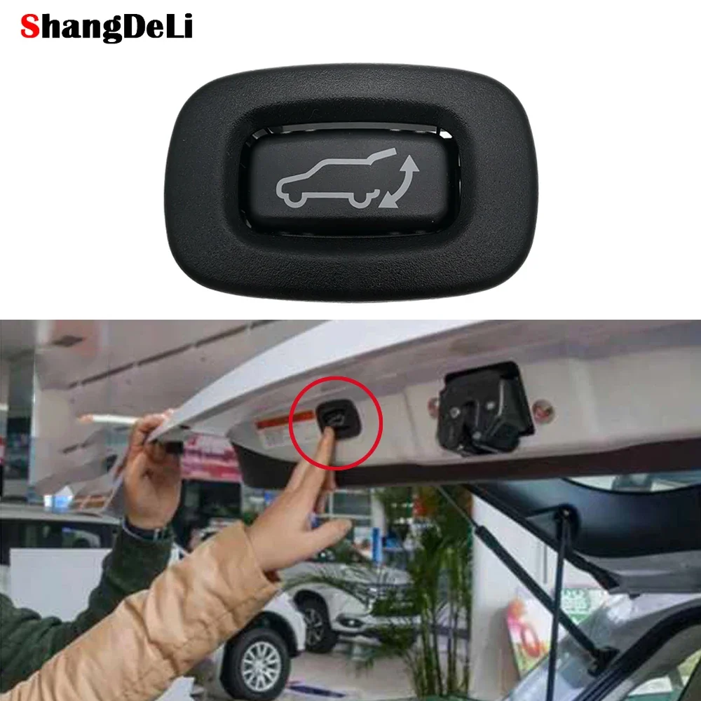 Electric-Rear-Tailgate-Trunk-Lock-Automatic-Closing-Switch-Button-Boot ...