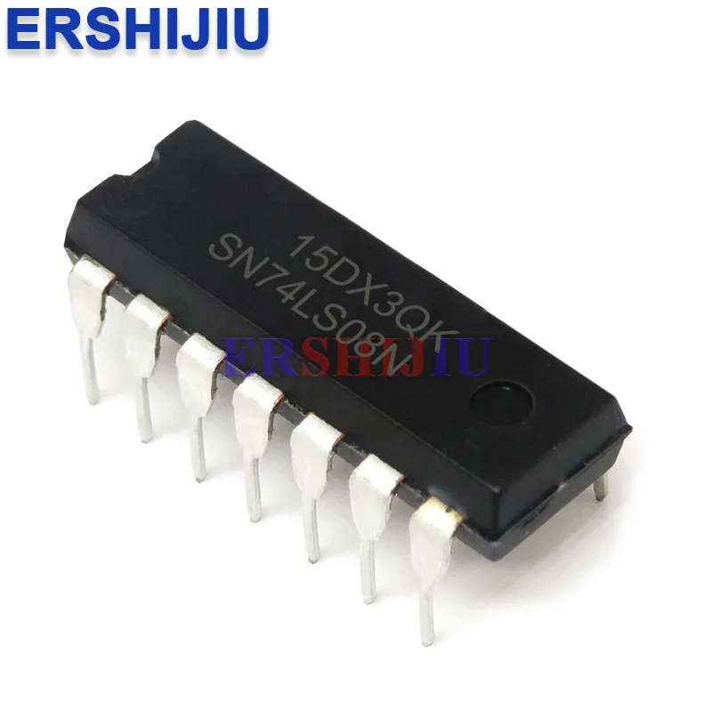 10PCS SN74LS08N DIP-14 SN74LS08 74LS08N 74LS08 DIP Integrated IC Chipset