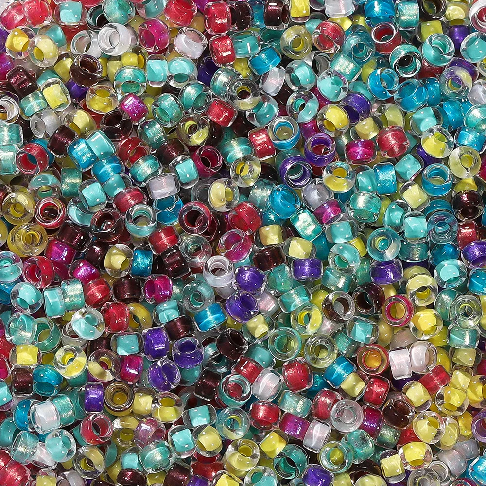 300Pcs-Hot-Selling-High-Quality-Gold-Powder-Filled-Beads-Multi-color ...
