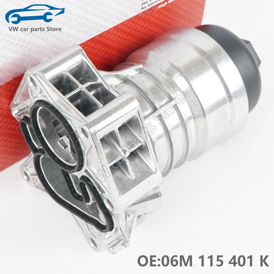 06M115401L-Aluminum-Engine-Oil-Filter-Housing-For-NEW-EA837-AUDI-A4-B9 ...