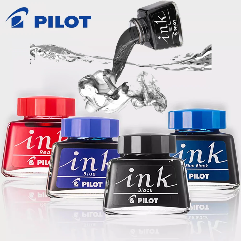Japan-PILOT-Fountain-Pen-Ink-INK-30dye-Ink-Bottle-Black-Red-Blue-Dark ...