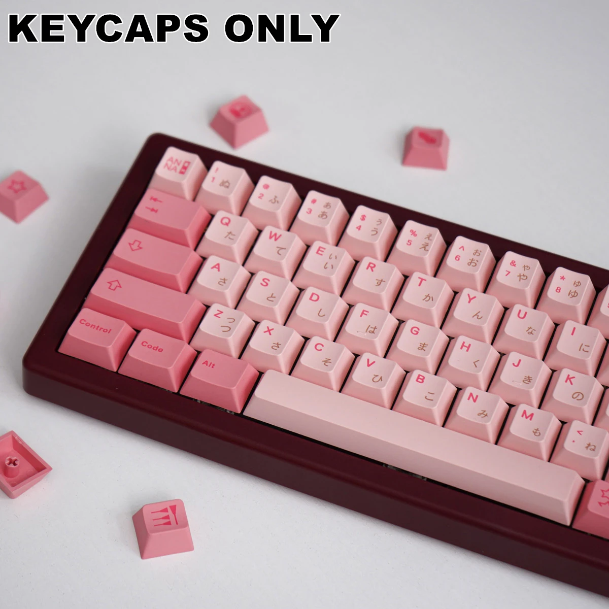 143-Keys-Anna-PBT-Keycaps-Cherry-Height-Profile-Dye-Sublimated-Legends ...