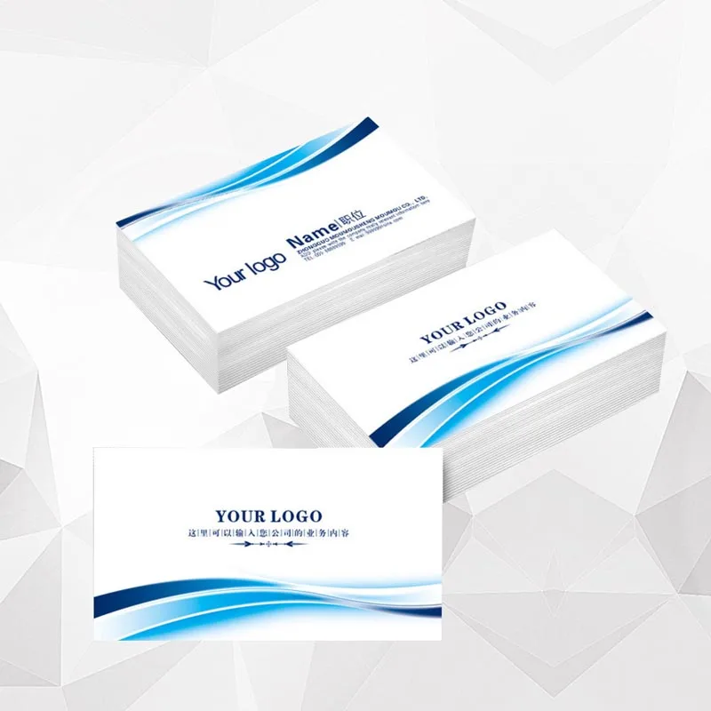 Business-Cards-with-Custom-Logo-Personalized-Matte-Waterproof-Rounded ...