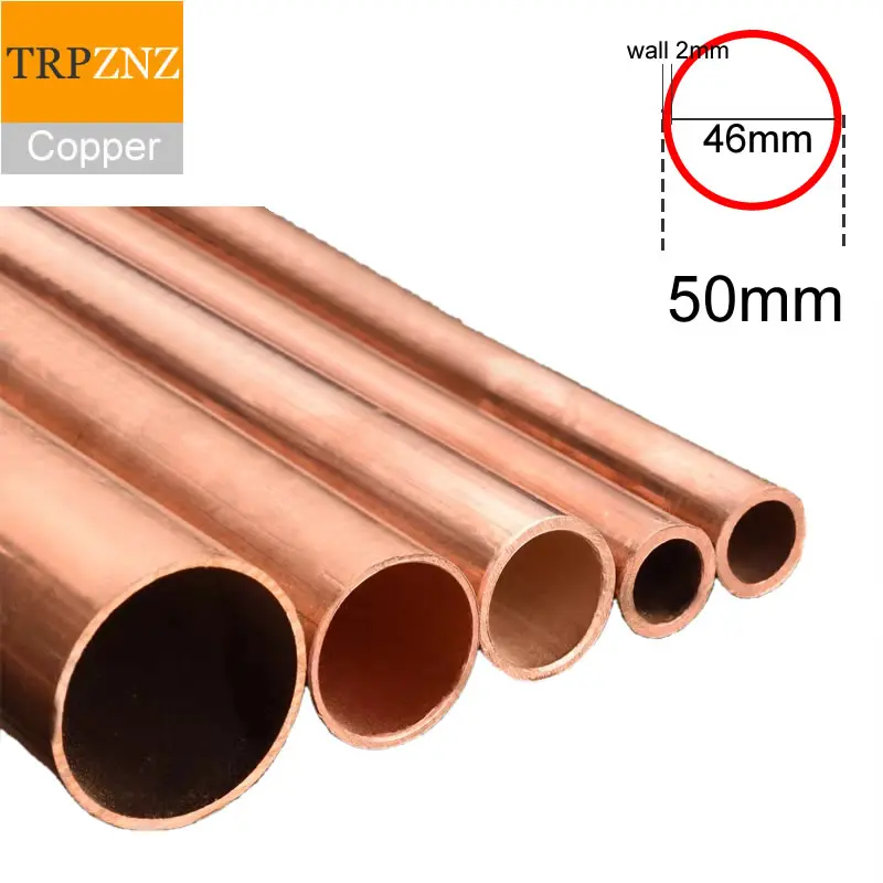 T2-copper-tube-OD50-outer-diameter-50mm-inner-46mm-wall-thick-2mm ...