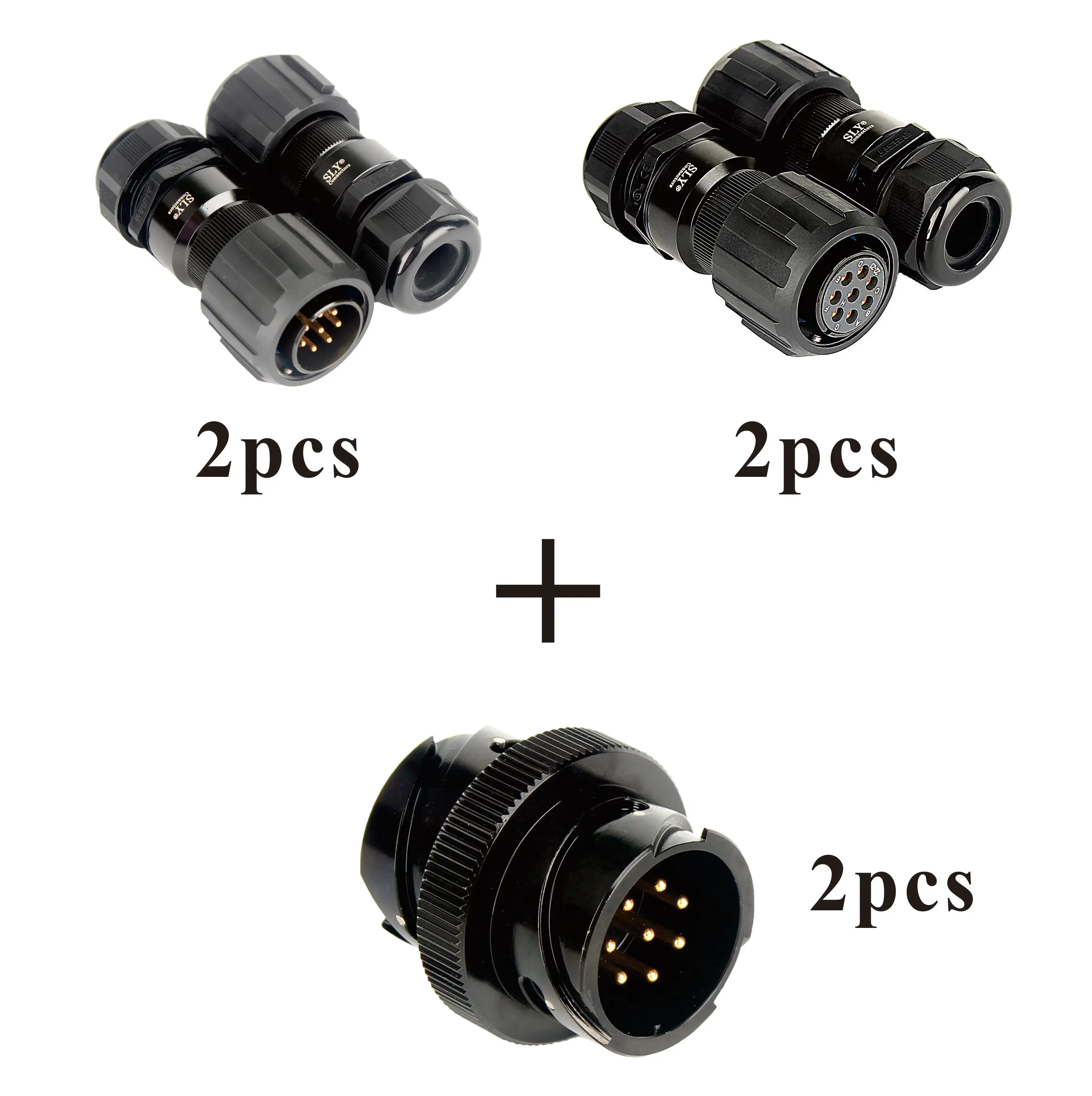 8 Pin Speaker Connector and Socket Cable Adapter