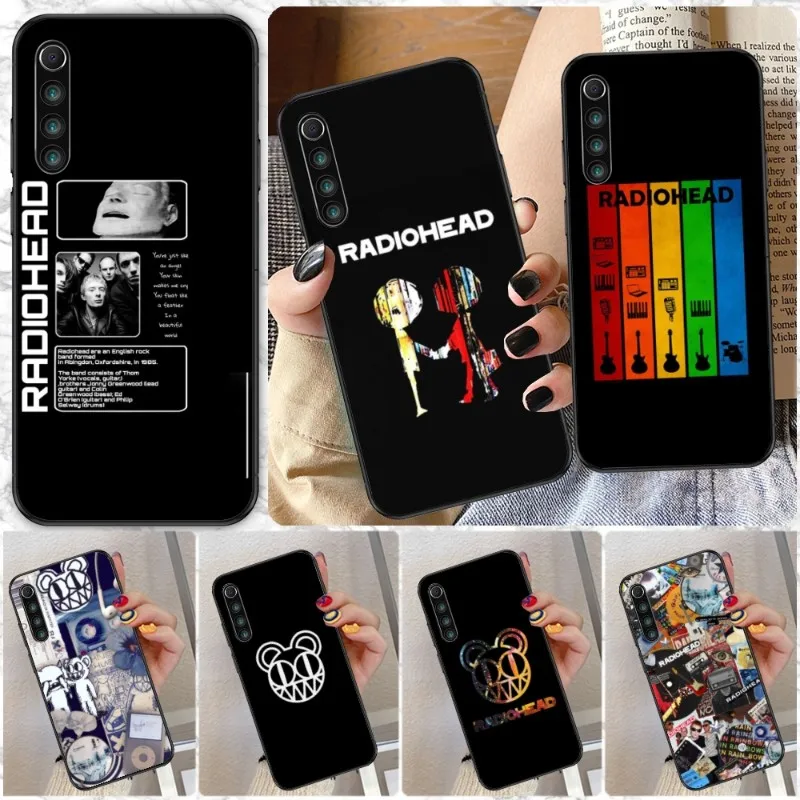 Radiohead Bear Design Black Soft Phone Case for Redmi Note10 5G (Z6)