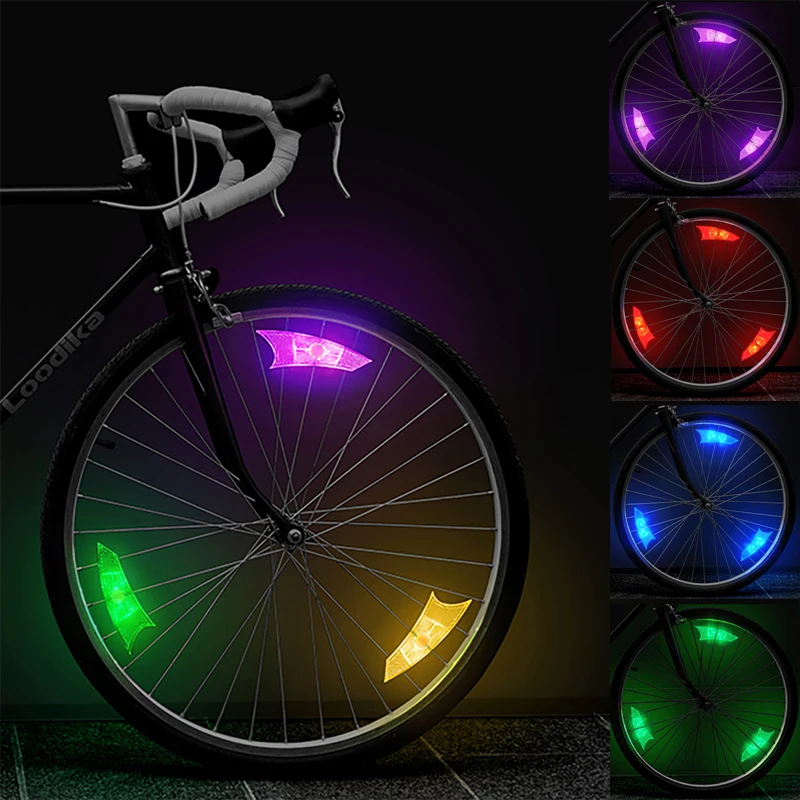 LED-Bicycle-Spoke-Light-Waterproof-Road-Bike-Wheel-Lights-Night-Riding ...