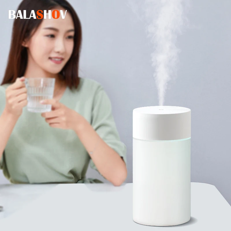 Ultrasonic Air Humidifier 260ML Mini LED Lamp USB Essential Oil Diffuser Car Purifier Aroma ...