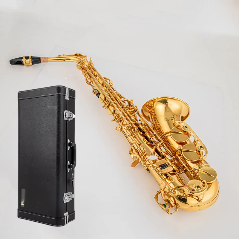 Saxofón Alto profesional hecho en Japón 280, saxofón Alto dorado con ...