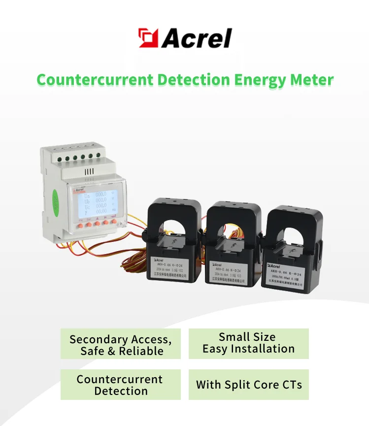 Acrel ACR10R D24TE ce aprovado bidirecional fase monofásica digital ...
