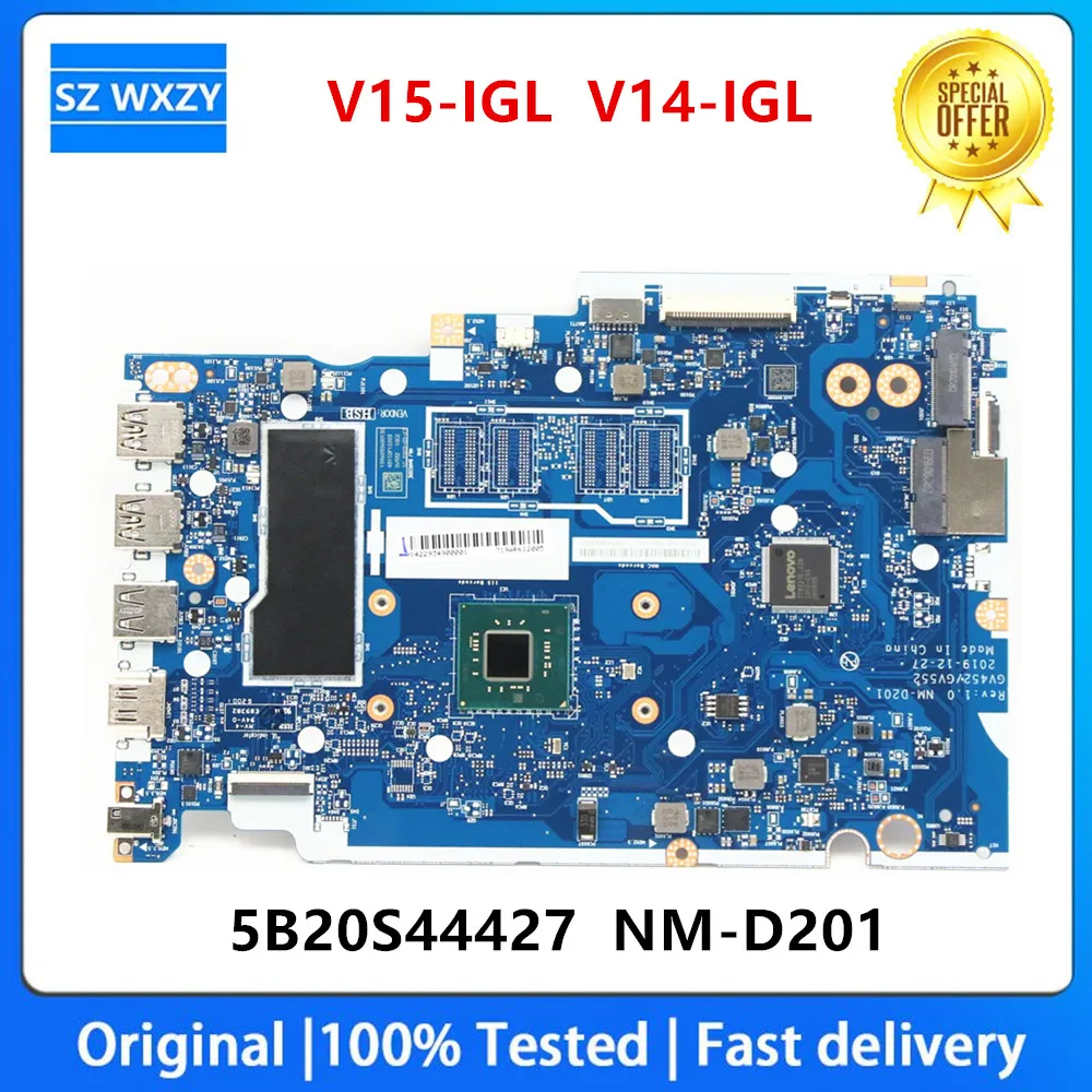 For-Lenovo-V15-IGL-V14-IGL-Laptop-Motherboard-With-N4020-CPU-4G-RAM ...