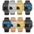Boamigo Top Brand Luxury Fashion Men Watches Gold Steel Sport Square ...
