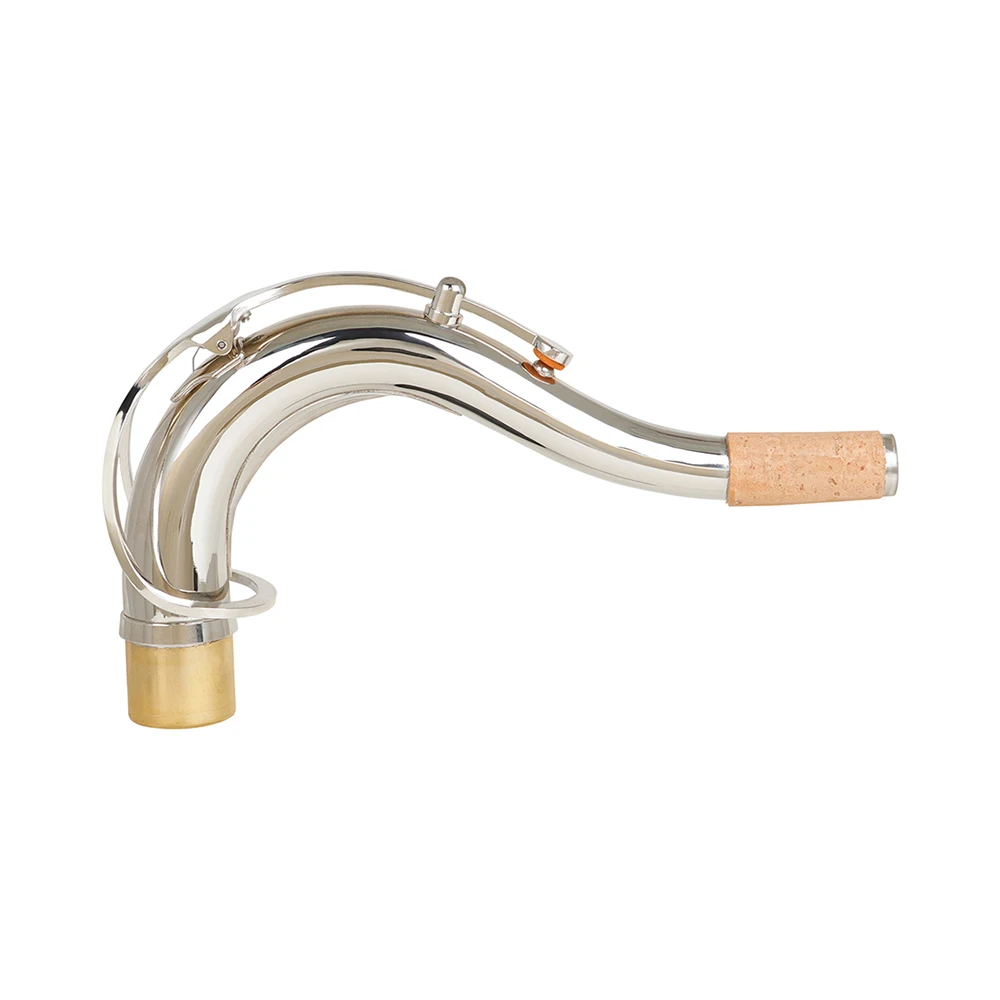 High-Quality-Tenor-Saxophone-Bent-Neck-Brass-Silver-Plated-Extended ...
