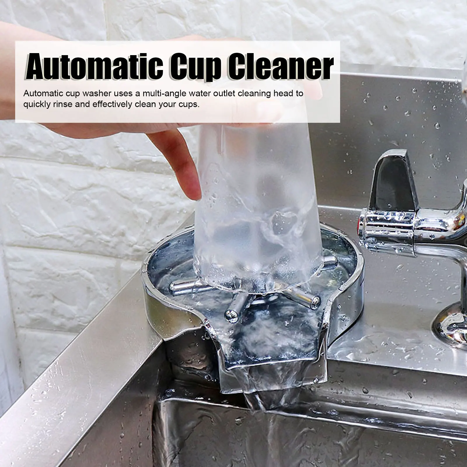 Automatic Cup Cleaner Cup Cleaner Faucet Automatic Cup Washer Machine ...