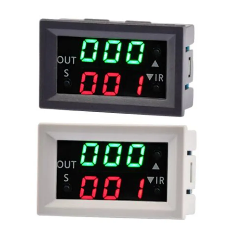 T2401 12V Delay Double Display Digital Time Relay Module Digital Time ...
