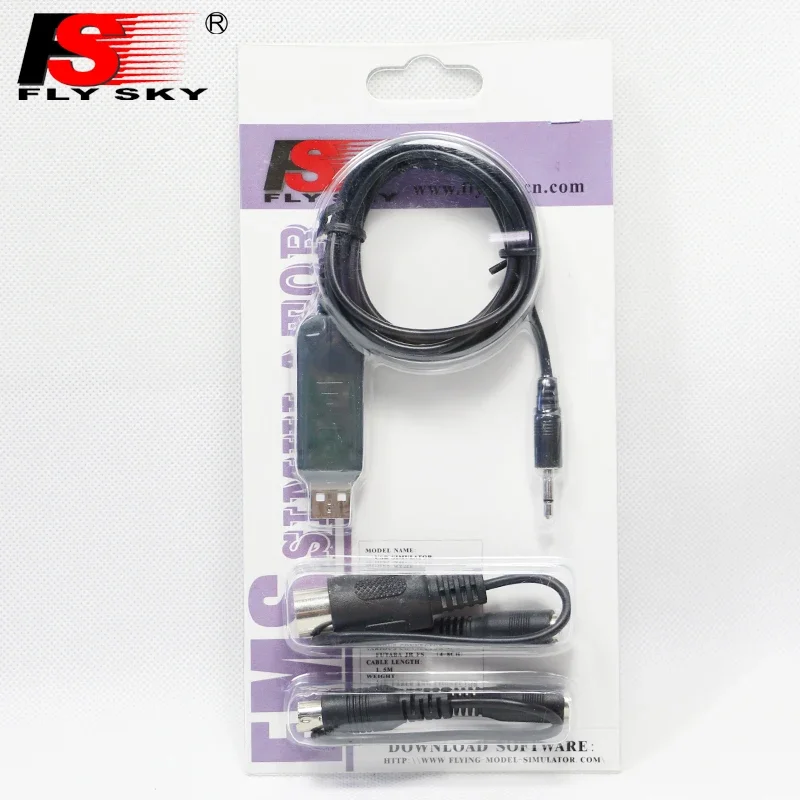 FlySky FS-SM100 USB RC Flight Simulator Cable Set - RCSkyLite