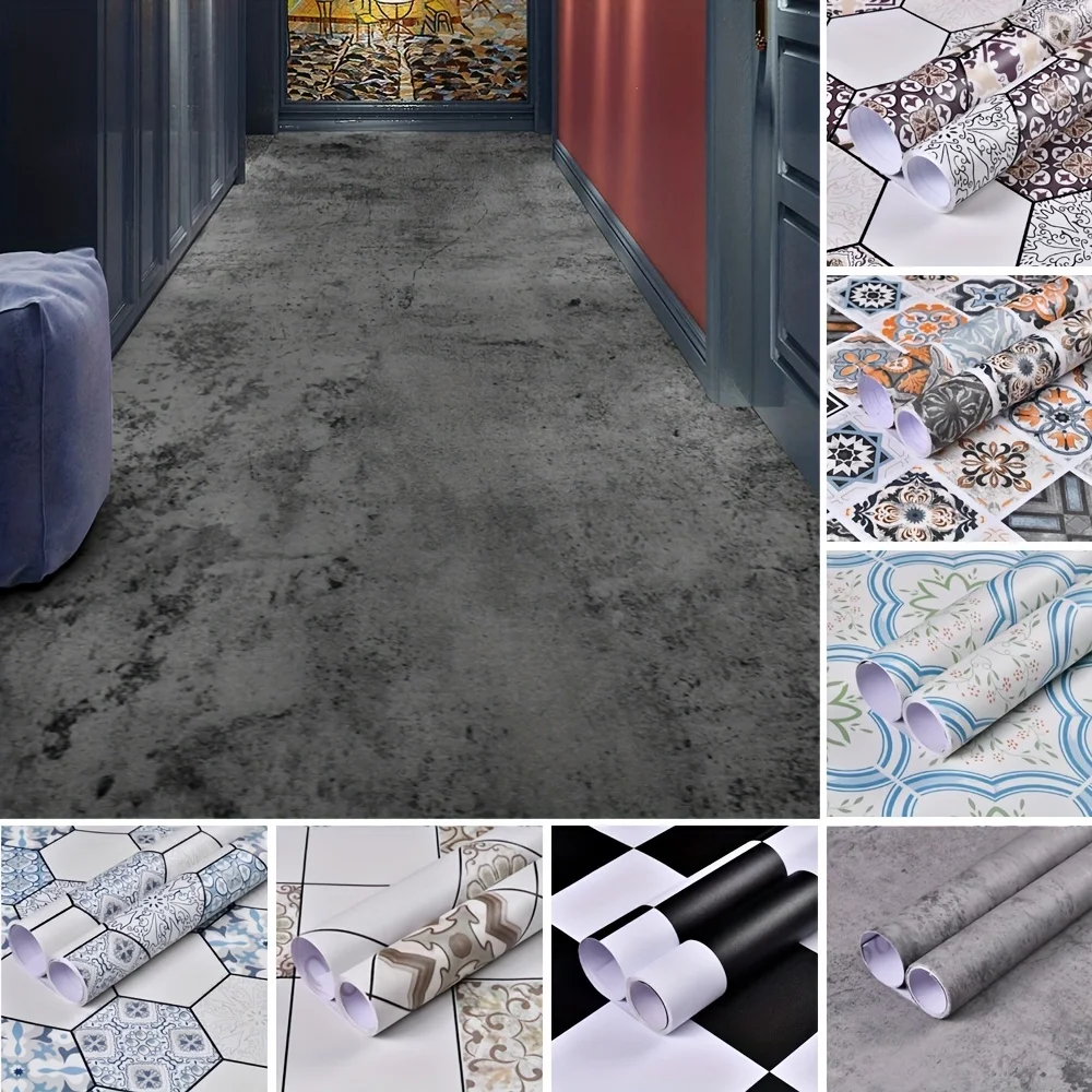 Bathroom Kitchen Non-slip Floor Stickers Self-adhesive Waterproof and ...