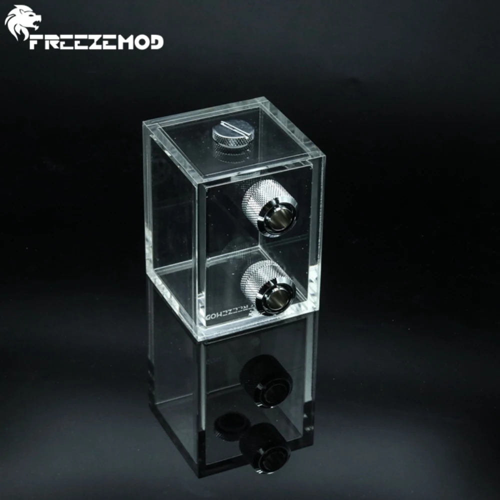 FREEZEMOD Acrylic Water Cooling Tank Full-transparent Reservoir Mini ...