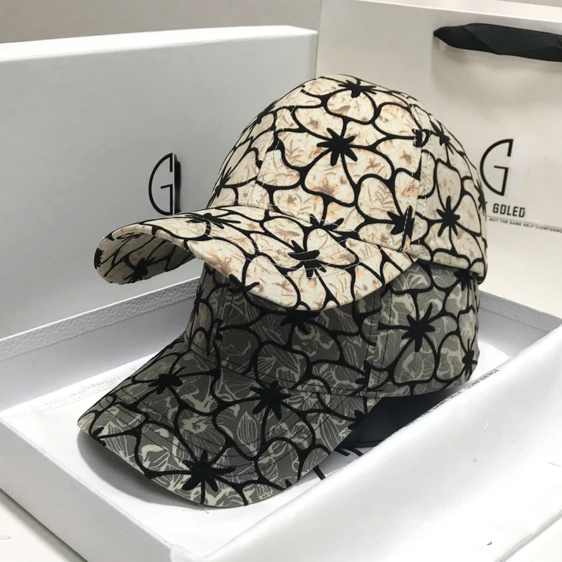 Cap Spring Summer Fashion | Spring Fashion Baseball Cap | Flower Spring ...