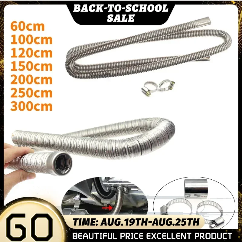 60cm-100cm-120cm-150cm-200cm-Heater-Exhaust-Pipe-Parking-Heater-Fuel ...