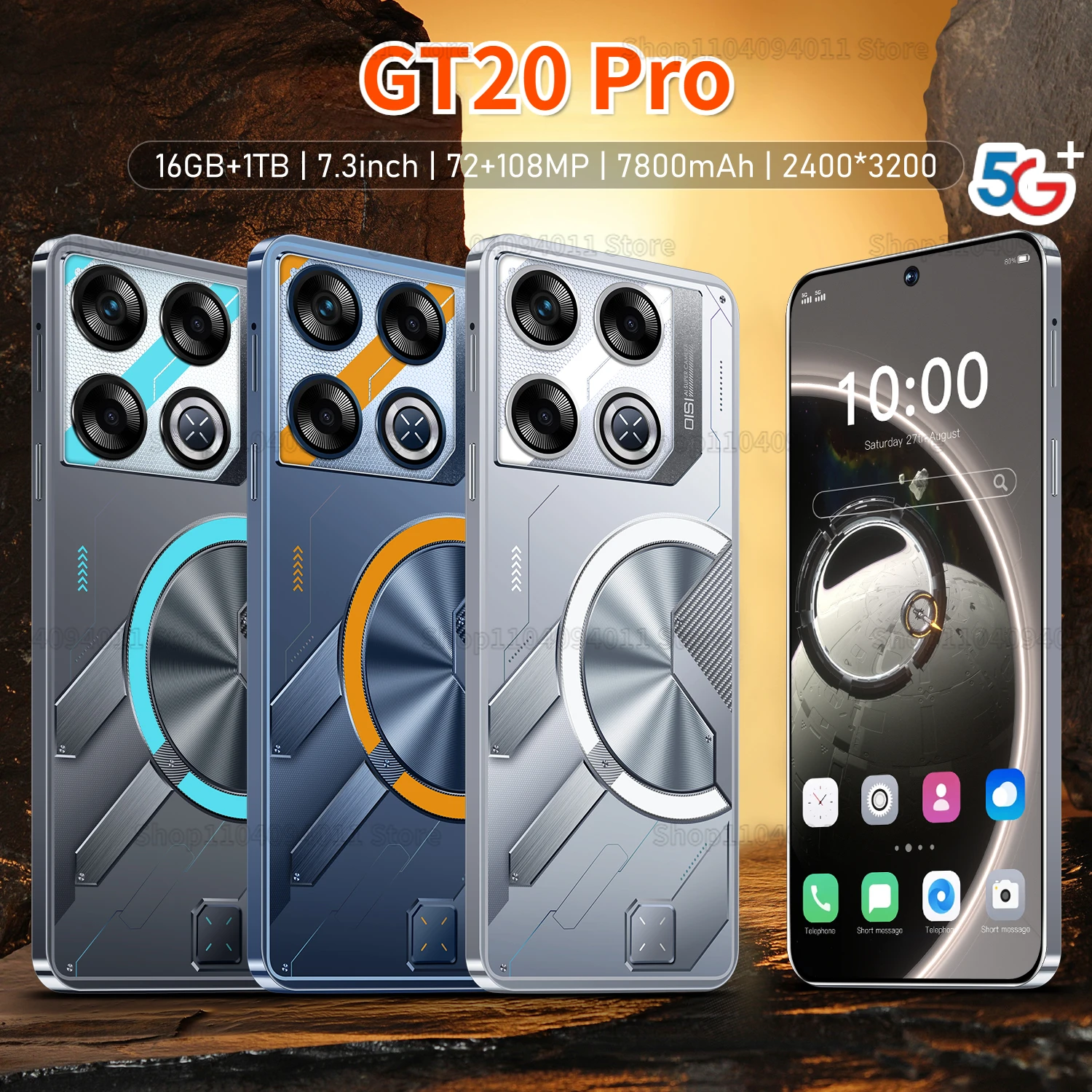 Nieuw-Merk-Gt20-Pro-5G-Originele-Smartphone-7-5-Inch-Hd-Scherm-22Gb-2Tb ...