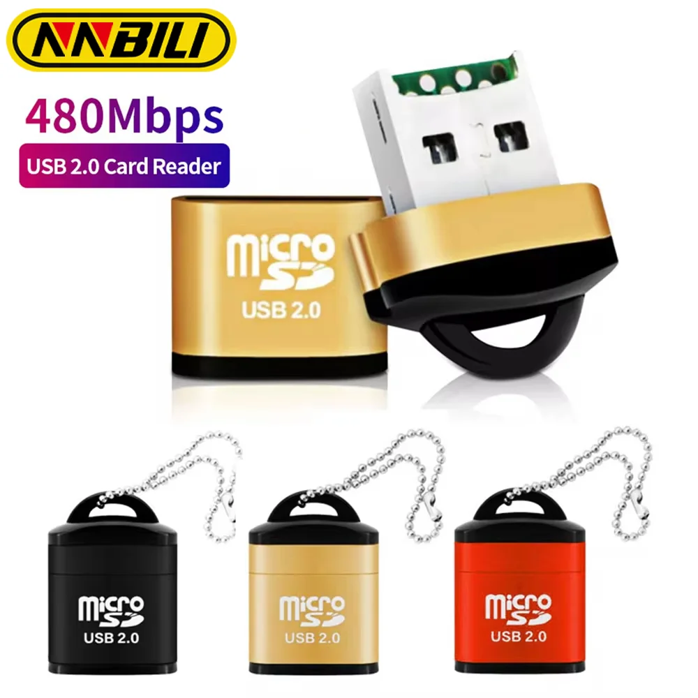 NNBILI-Micro-USB-To-Micro-SD-Adapter-Smart-Memory-Card-Reader-Mini-High ...