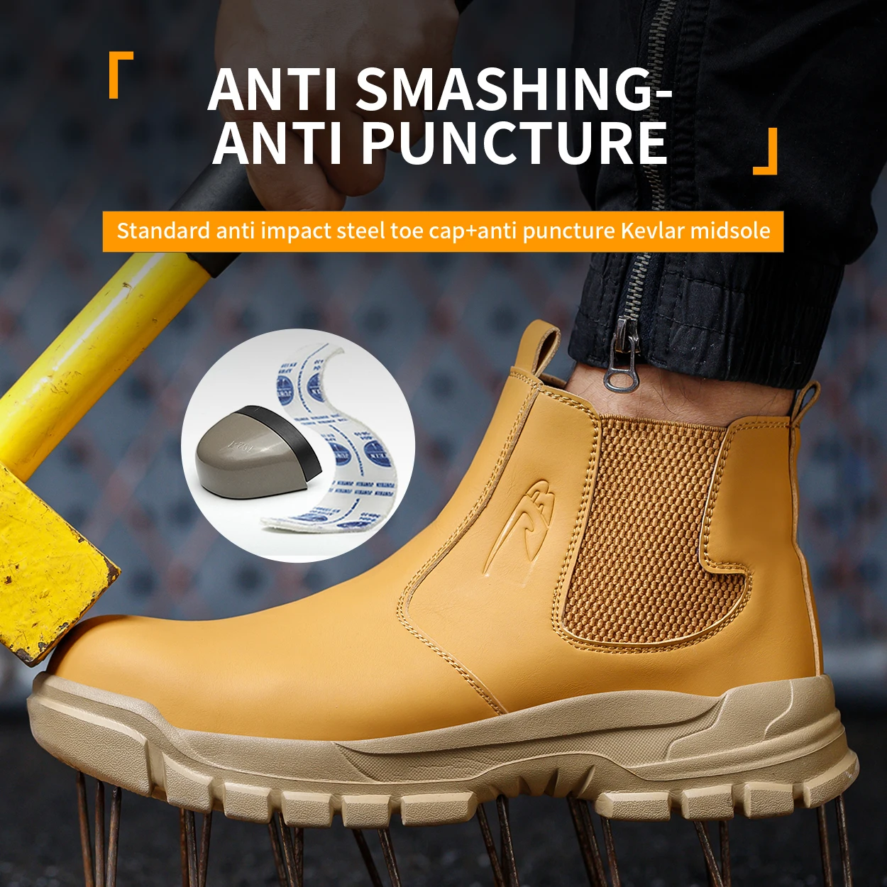 Easy-Wear-Safety-Shoes-for-Men-Steel-Toe-Work-Shoes-Puncture-Proof-Work ...