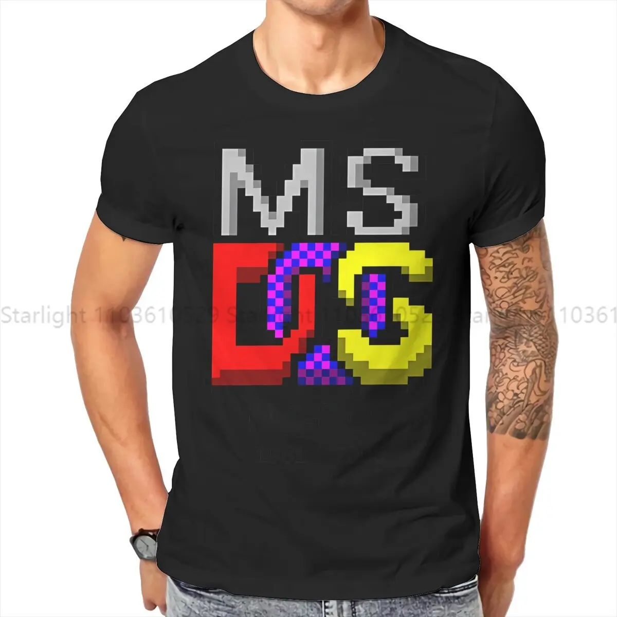 Ms-Dos-Hip-Hop-TShirt-Commodore-C64-Casual-T-Shirt-Newest-T-shirt-For ...