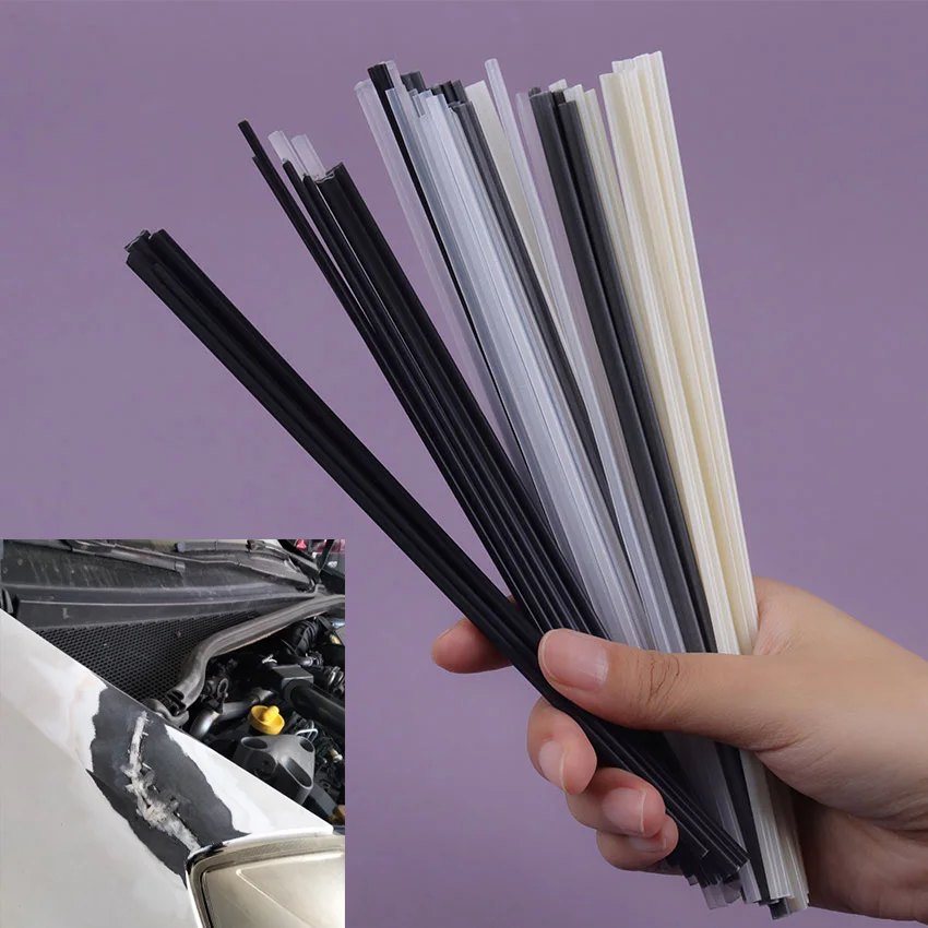 50pcs/lot Abs/pp/pvc/pe Welding Sticks For Plastic Welder Gun Bumper ...